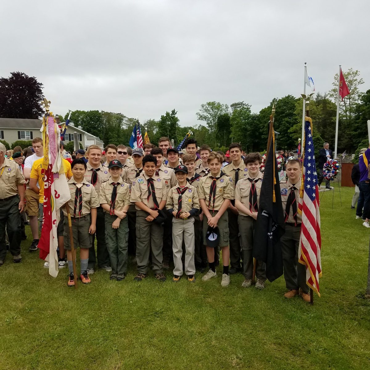 Troop 376 at Memorial Day Parade – BSA Scout Troop 376 – Somers, NY